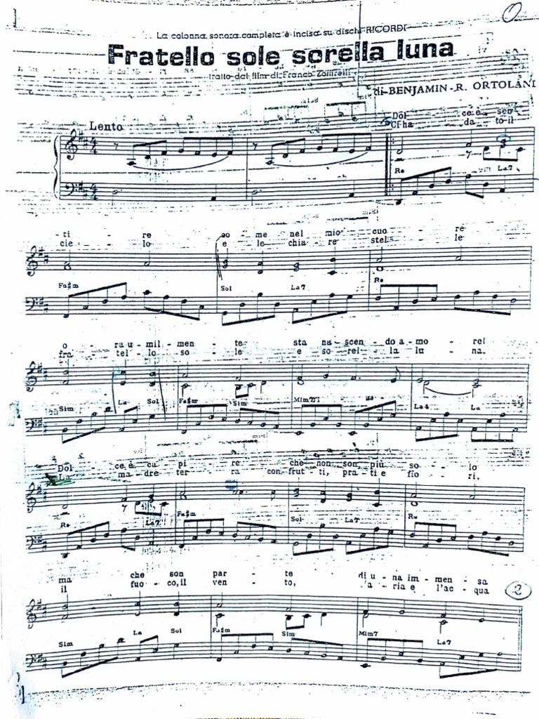 Dolce Sentire in Re-1 | PDF