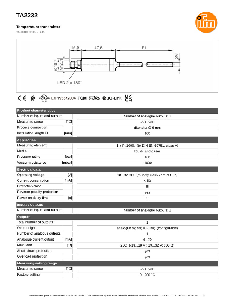 Ta2232 00 - en GB | PDF | Amplifier | Electronics