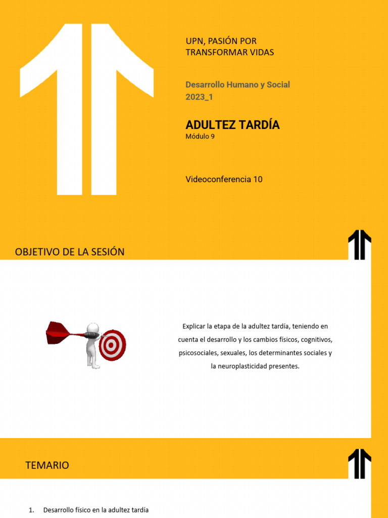 Diapositivas M10 | PDF | Adultos | Vejez