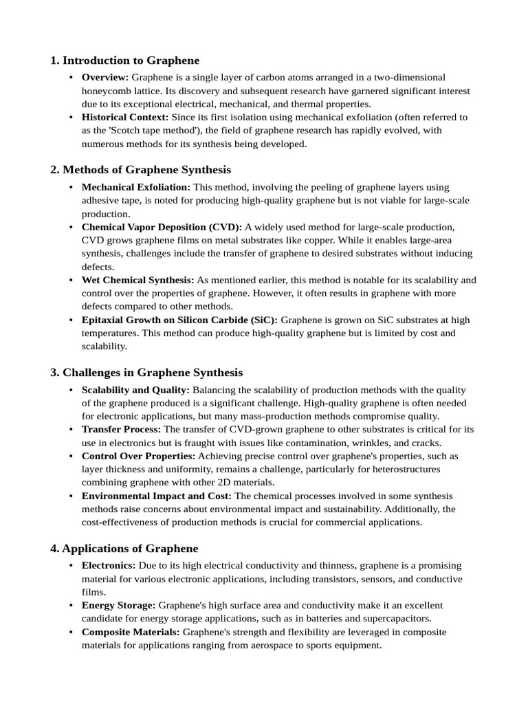 Graphene Synt | PDF Graphene Synt | PDF