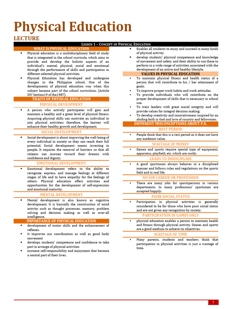 Physical Education Anatomy And Physiology Pdf Anatomical Terms Of