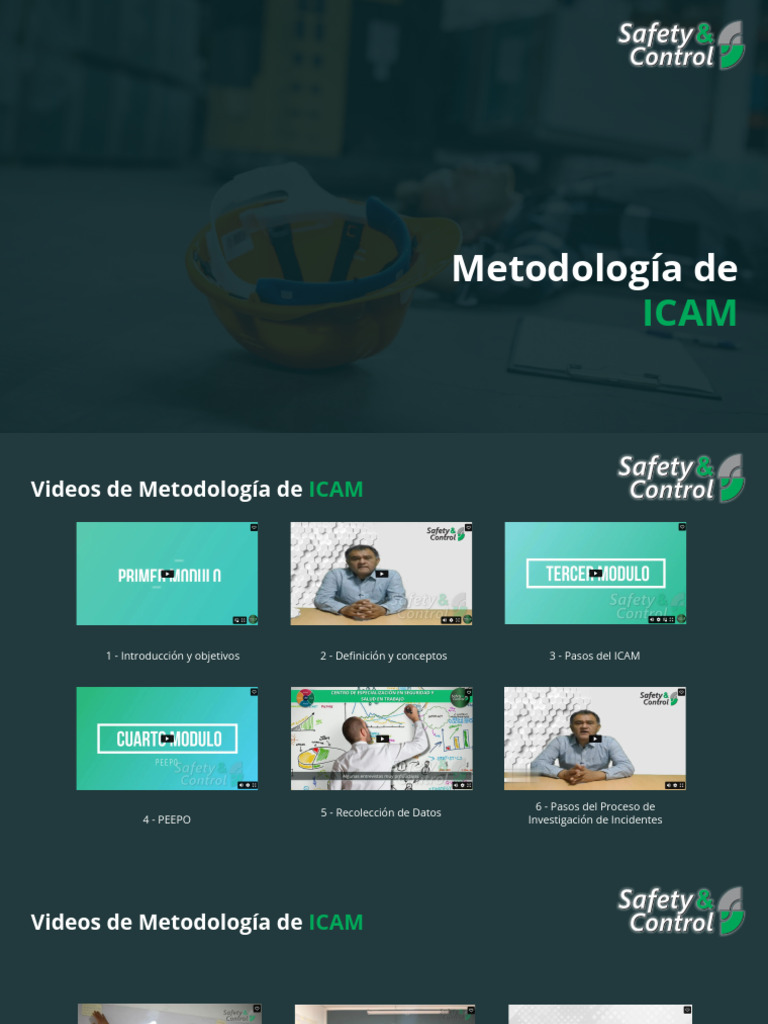 Metodología ICAM: Guía Completa | PDF | Negocios | Informática