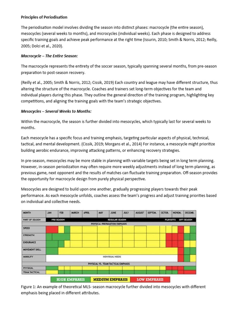 Principles of Periodisation | PDF