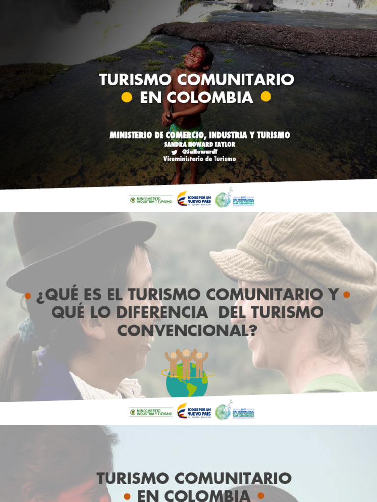 Turismo Comunitario en Colombia | PDF | Turismo | Colombia