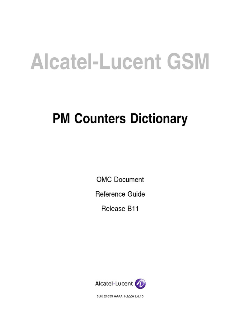 PM Counters Dictionary | PDF | Software | Computing