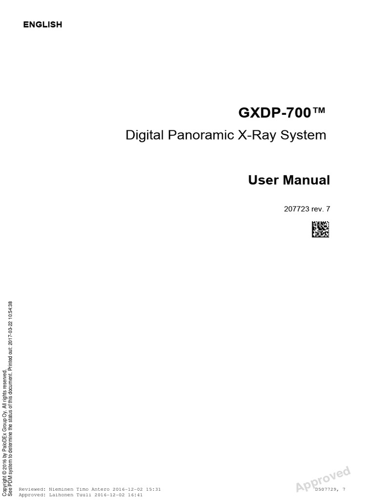 GXDP-700 User Manual | PDF