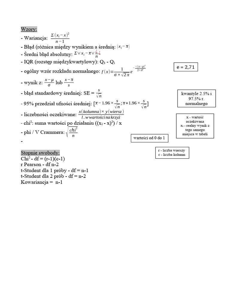Stata - Skrót | PDF Stata - Skrót | PDF