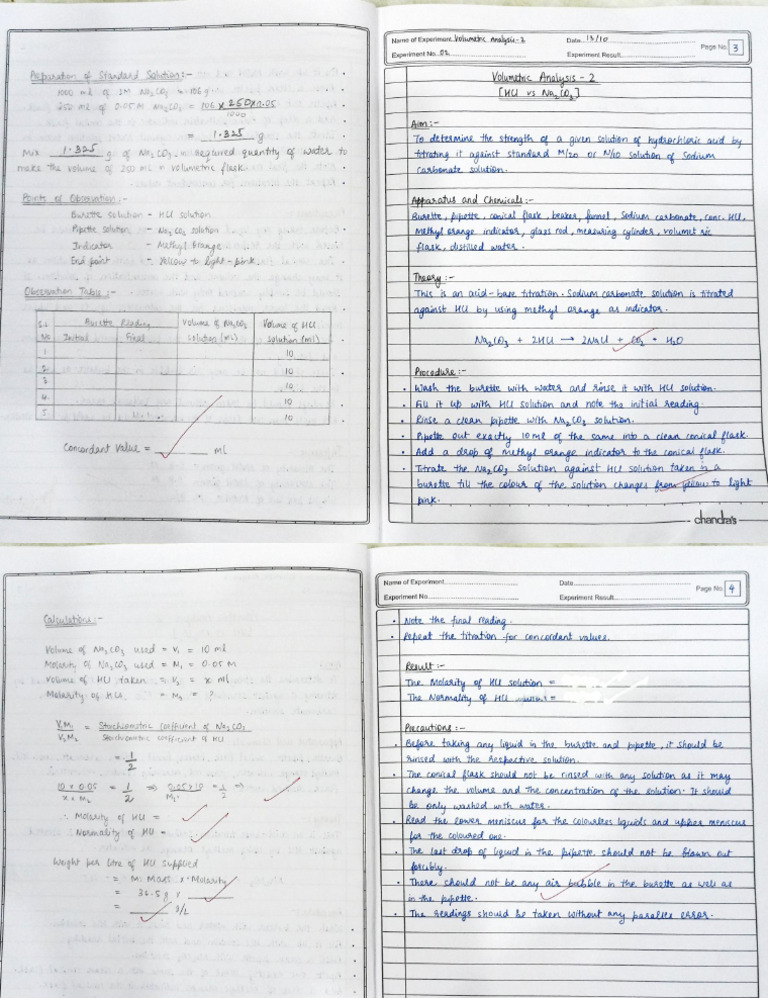 GR 11 Lab Exp 2 Chemistry | PDF