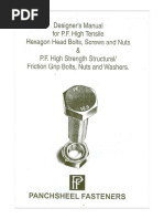 A325 Bolt Dimensions | PDF
