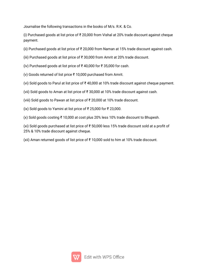 Journal Entries Practice | PDF