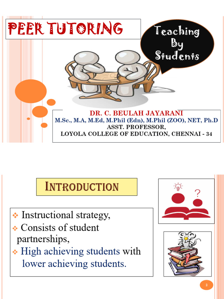 Classwide Peer Tutoring Overview | PDF | Learning | Behavior Modification