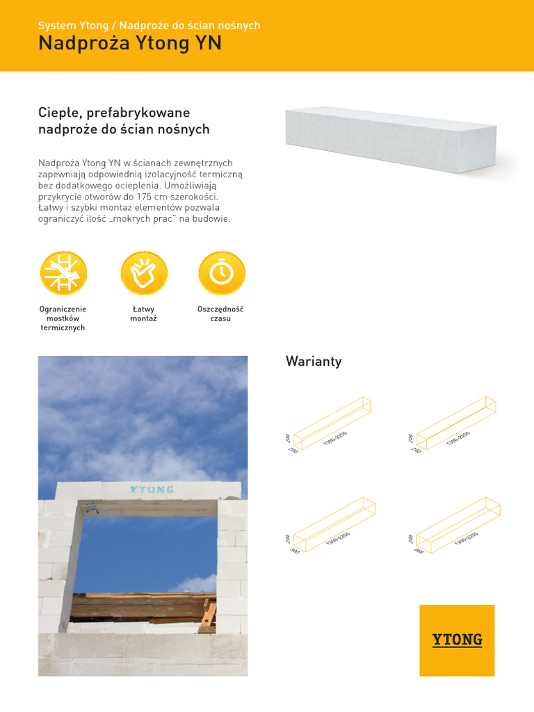 Ytong YN 07 2022 | PDF