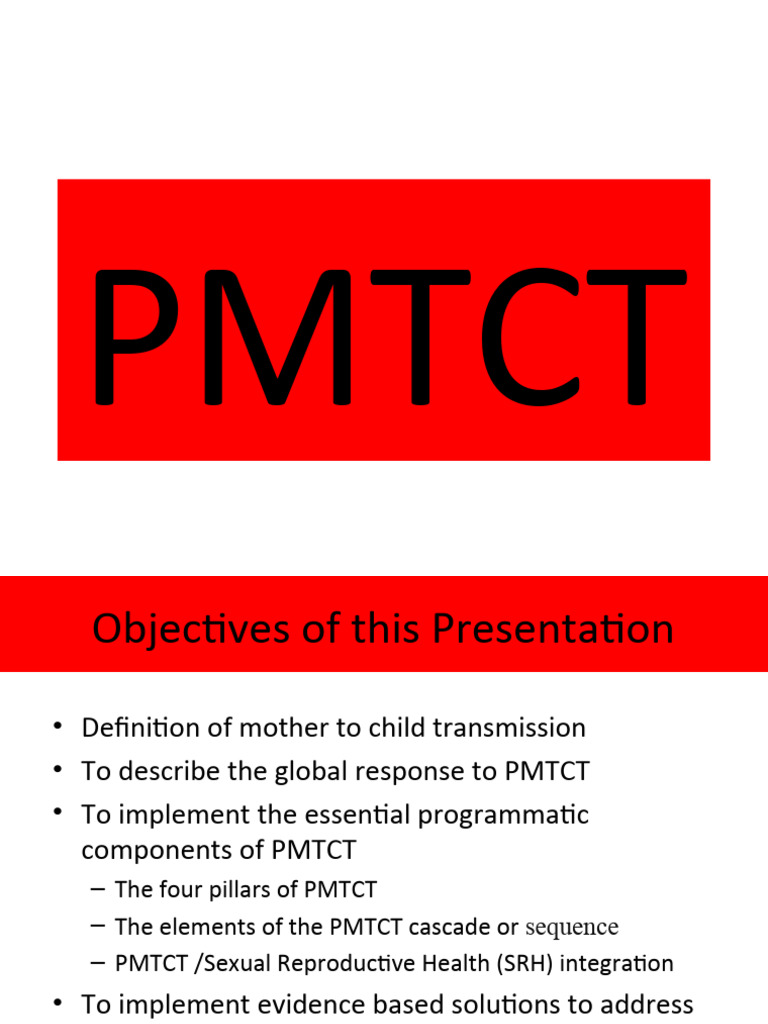 Lecture 9 PMTCT | PDF | Management Of Hiv/Aids | Breastfeeding