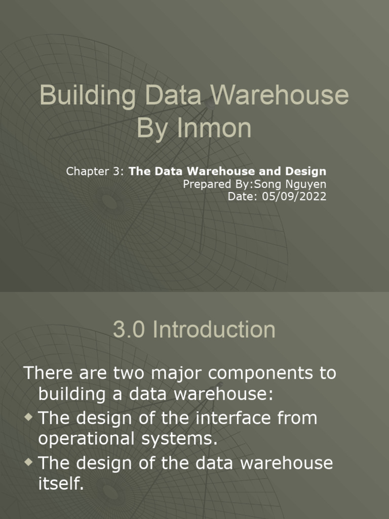 Building the Data WareHouse - Chapter 03 | PDF | Data Warehouse | Data ...