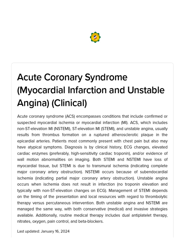 Acute-Coronary-Syndrome-Myocardial-Infarction-and-Unstable-Angina ...