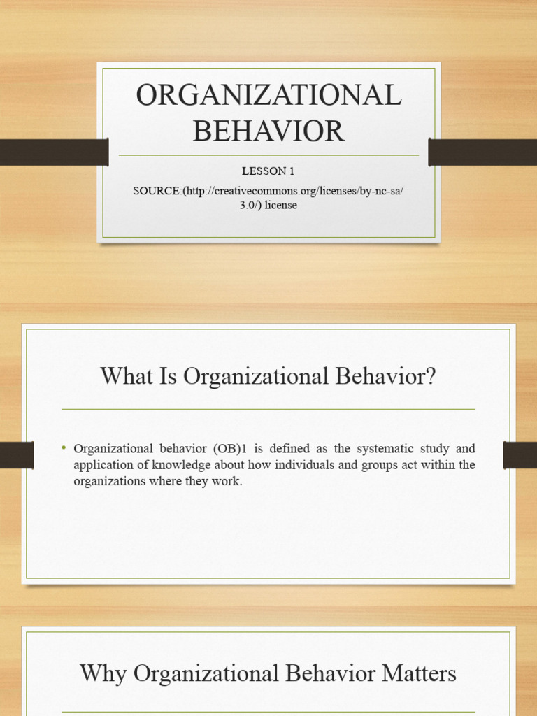 Hbo Lesson 1 | PDF | Learning Styles | Learning