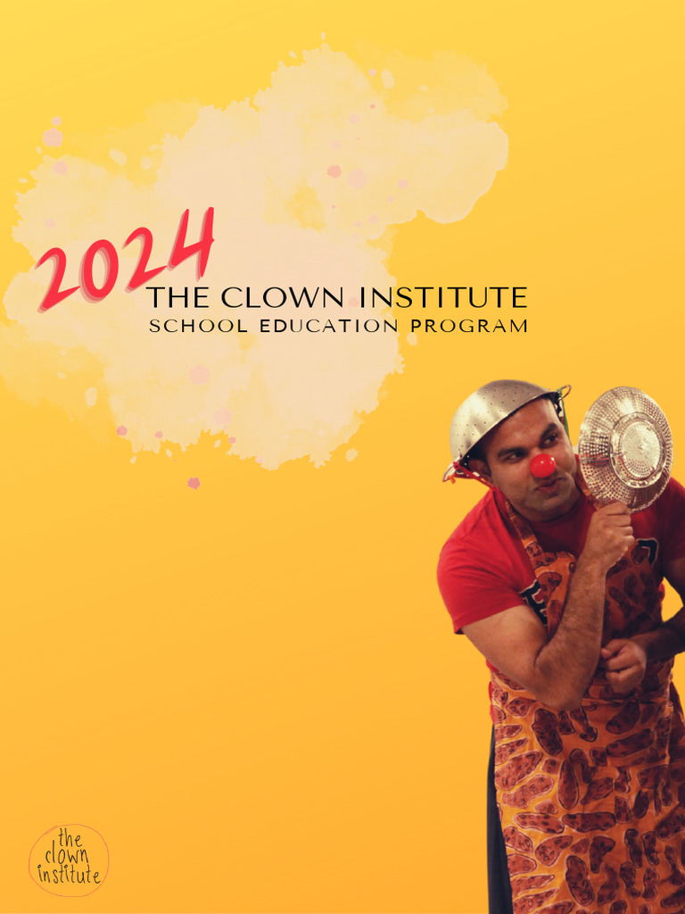 Education Program - The Clown Institute 2024 | PDF | Mask | Theatre