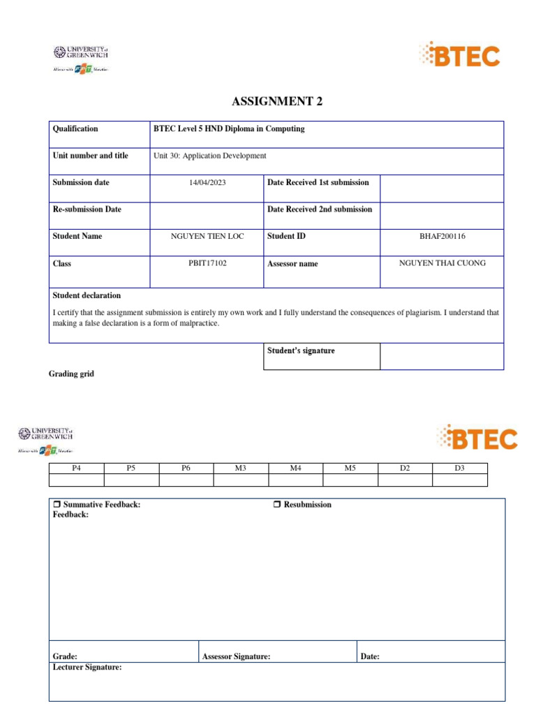 ASM2 AD Evaluation 1st LocNT BHAF200116 | PDF | Login | Interface (Computing)