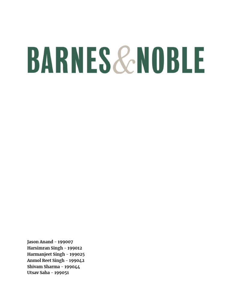 Barnes & Noble | PDF | E Reader | Barnes & Noble