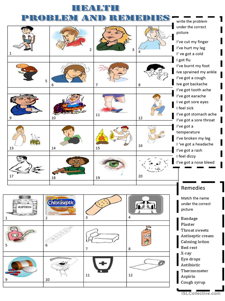 Health Problems and Remedies | PDF | Clinical Medicine | Diseases And ...