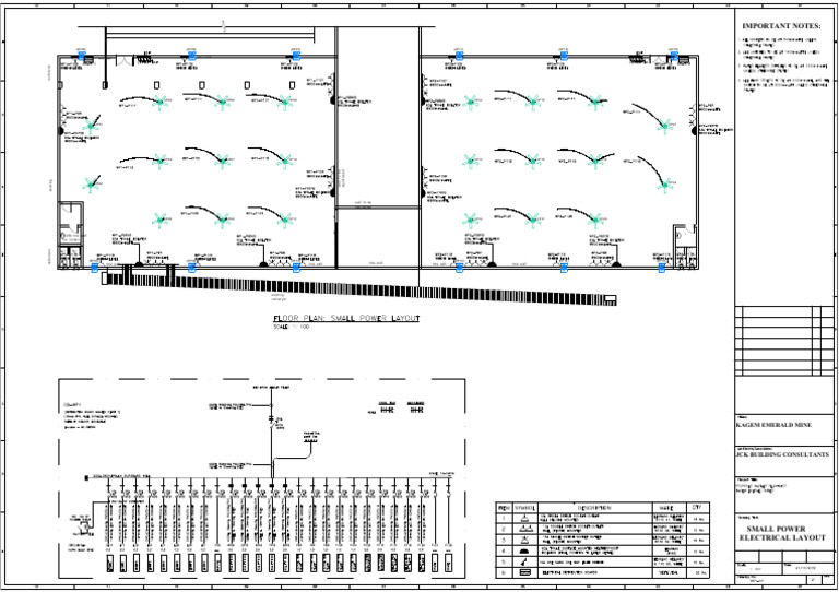 E02-Small Power Layout-A1 | PDF