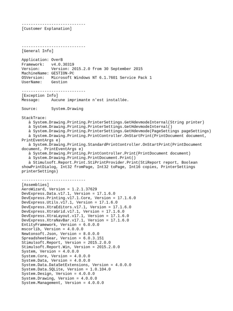 Exception | PDF Exception | PDF