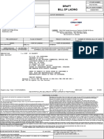 Bill of Lading CCL Cargo Container Line - CANS19058826 | PDF | Freight ...
