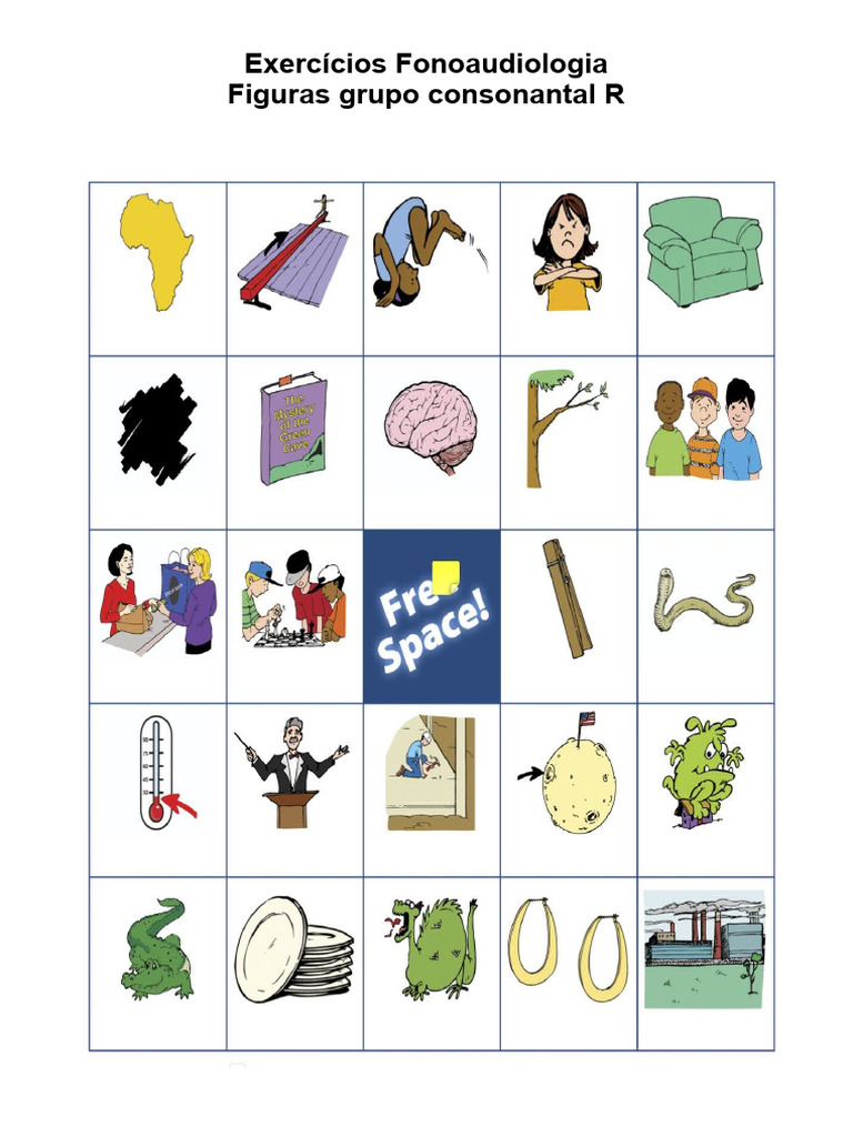 Figuras Grupo Consonantal R | PDF