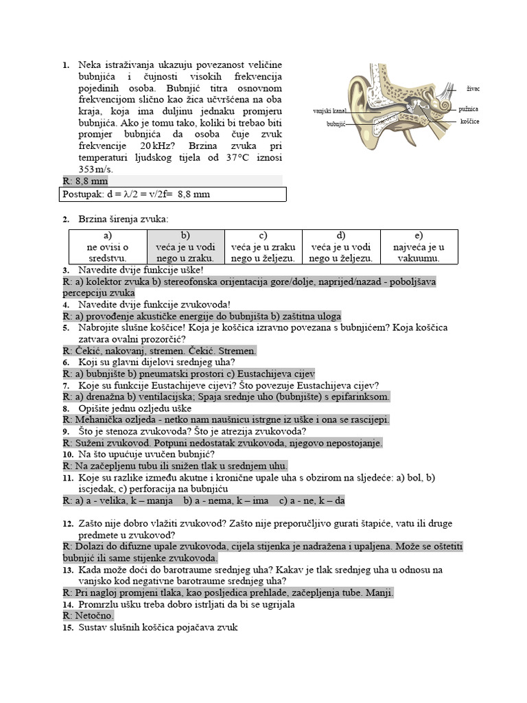 Biophysics EAR | PDF