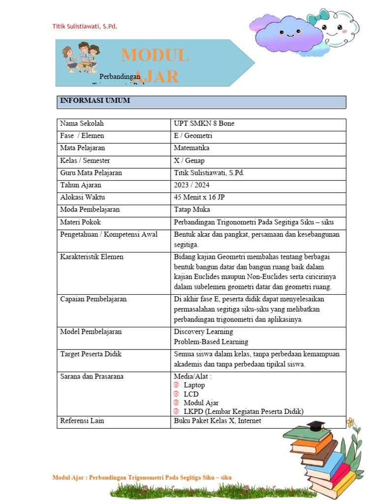 Modul Per. Trigon FIX | PDF | Seni
