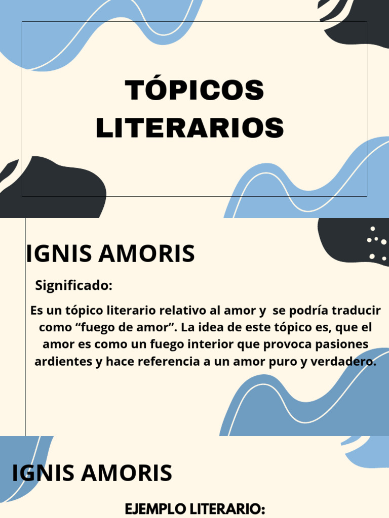 Tópicos literarios: Ignis Amoris y Memento Mori | PDF | Amor | Romeo y ...