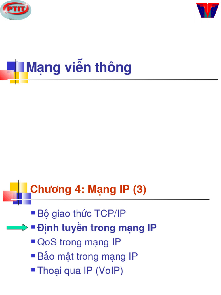 B07 Chuong 4 - Dinh Tuyen Trong Mang IP-1 - 115478 | PDF
