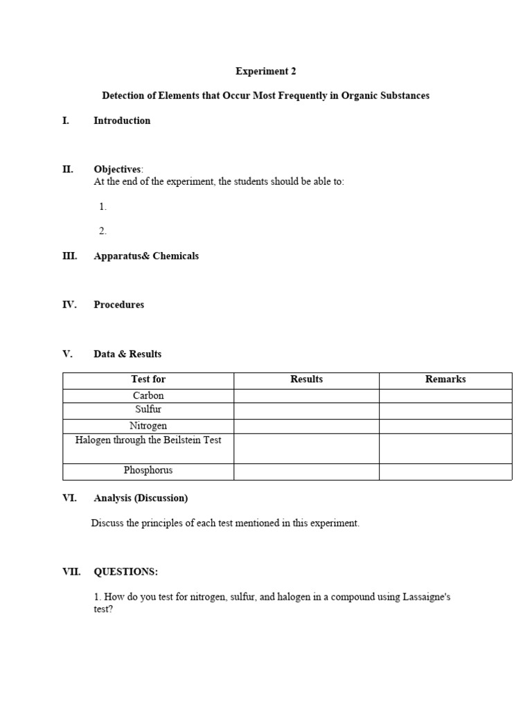Chemlab - PM1 Lab Report 2 | PDF | Technology & Engineering