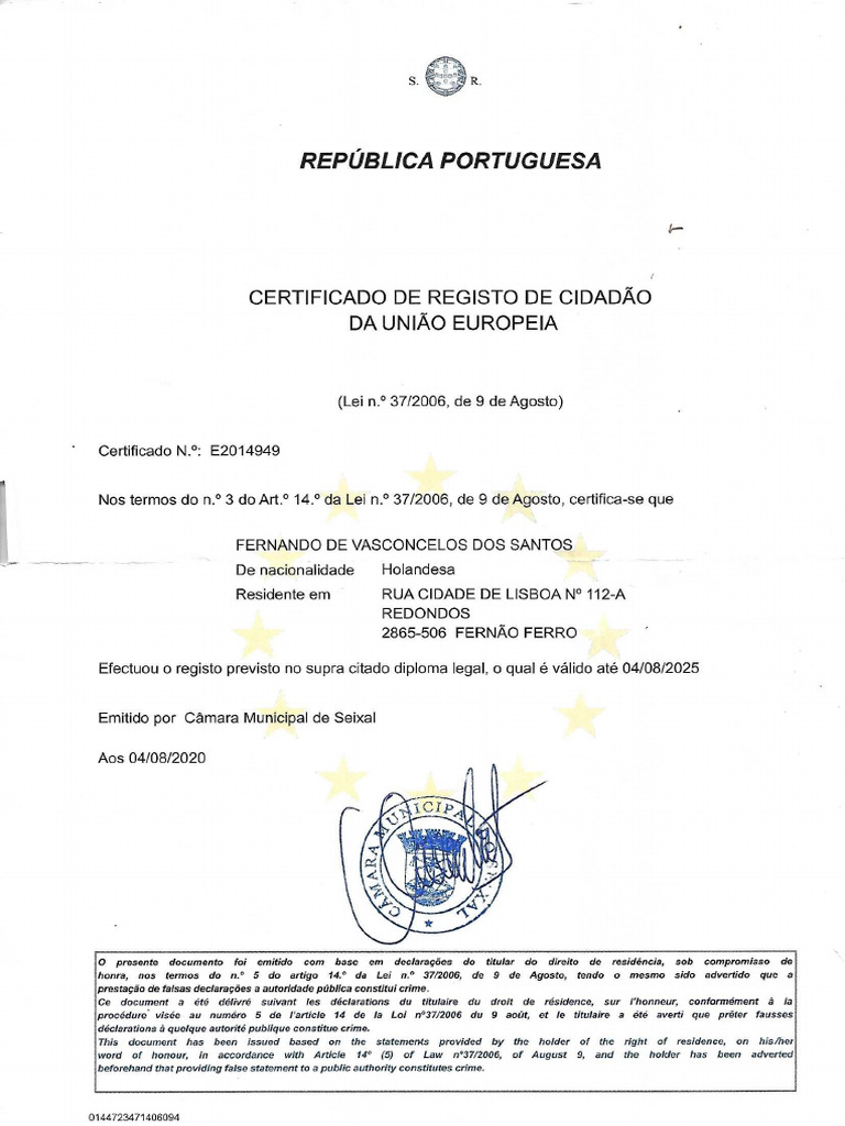Certifica Do | PDF