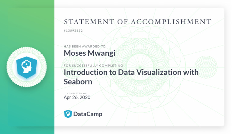 Introduction To Data Visualization With Seaborn Data Camp Pdf