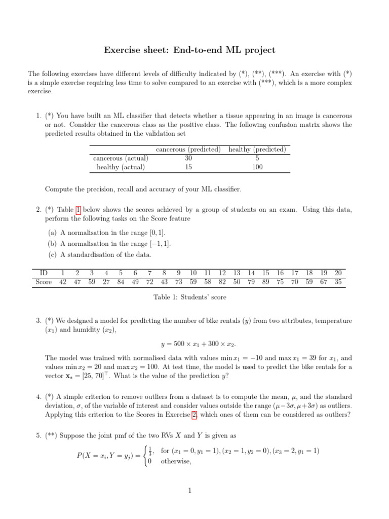 Exercise Sheet 2 | PDF | Multivariate Statistics | Statistical Theory