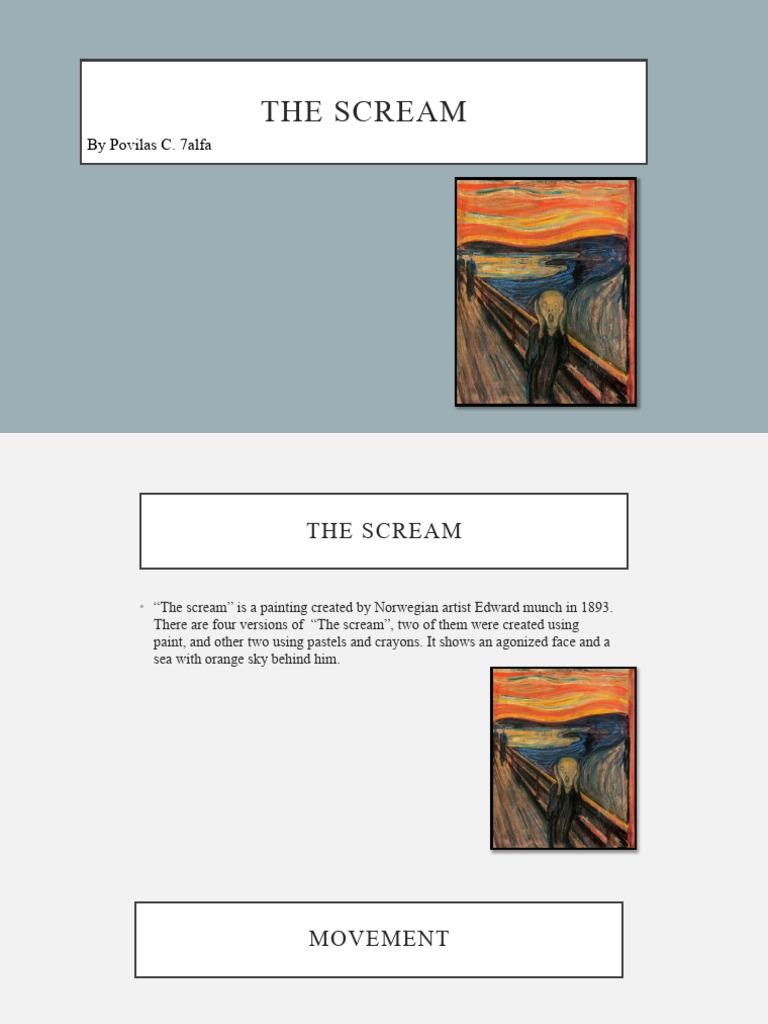 The Scream | PDF