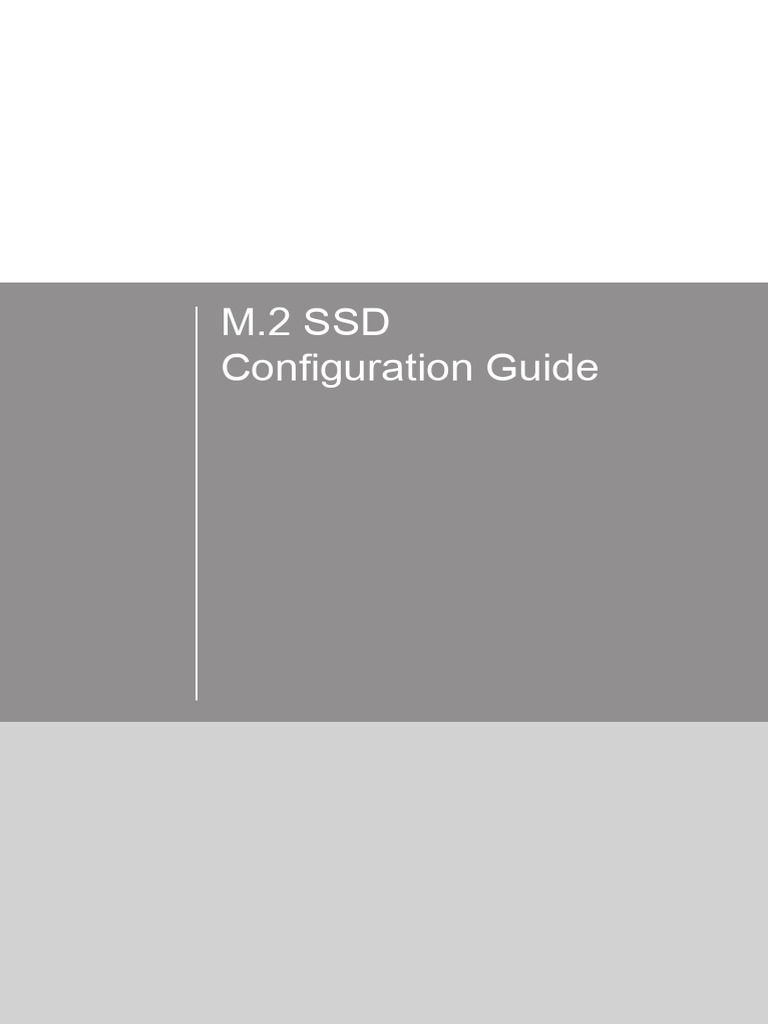 9s M.2 SSD Guide | Download Free PDF | Solid State Drive | Computer Data