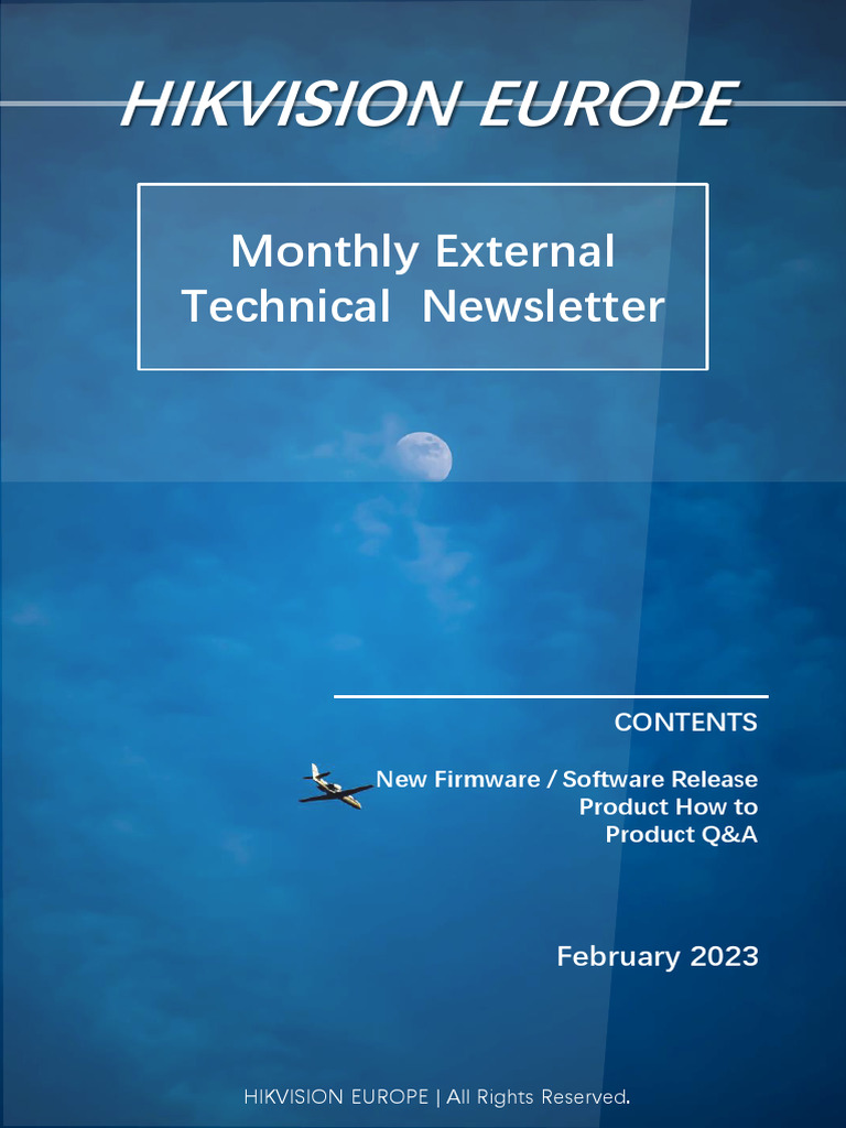 Monthly External Technical Newsletter (February.2023) | PDF | Qr Code ...