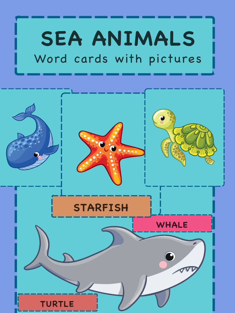 Sea Animals | PDF