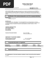 Foam Concentrate Msds | PDF | Dangerous Goods | Chemistry