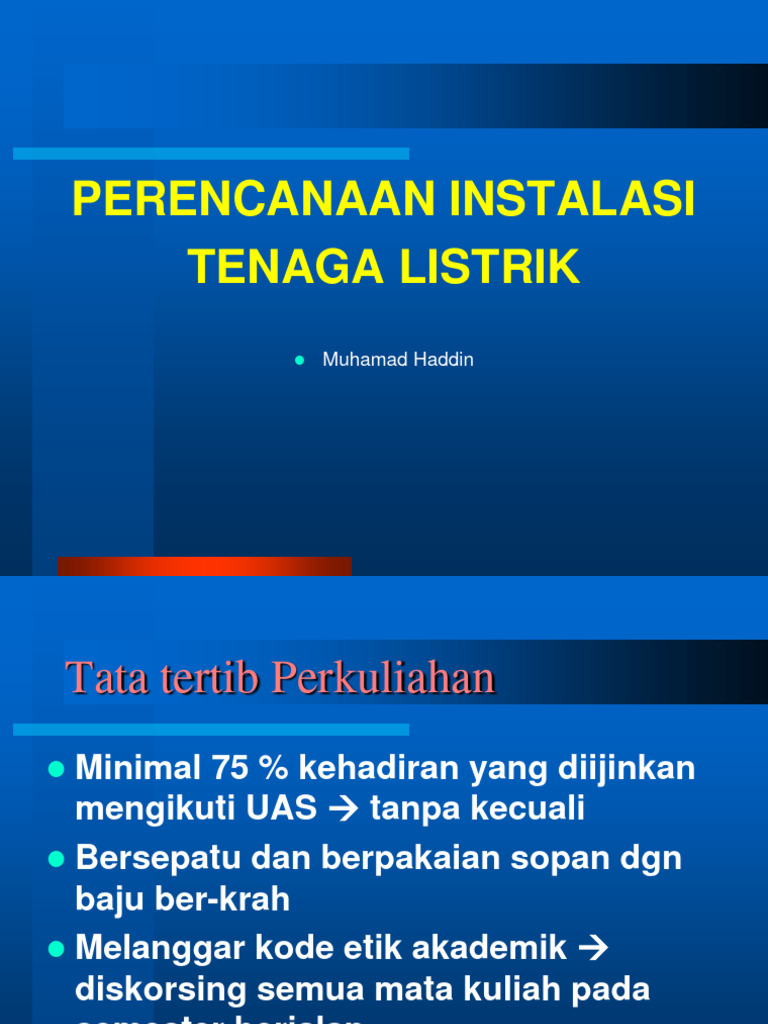 Sistem Tenaga Listrik | PDF
