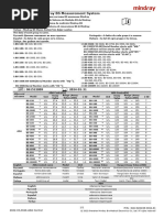 Multi Sera Calibrator: Value Sheet of Mindray BS Measurement System ...