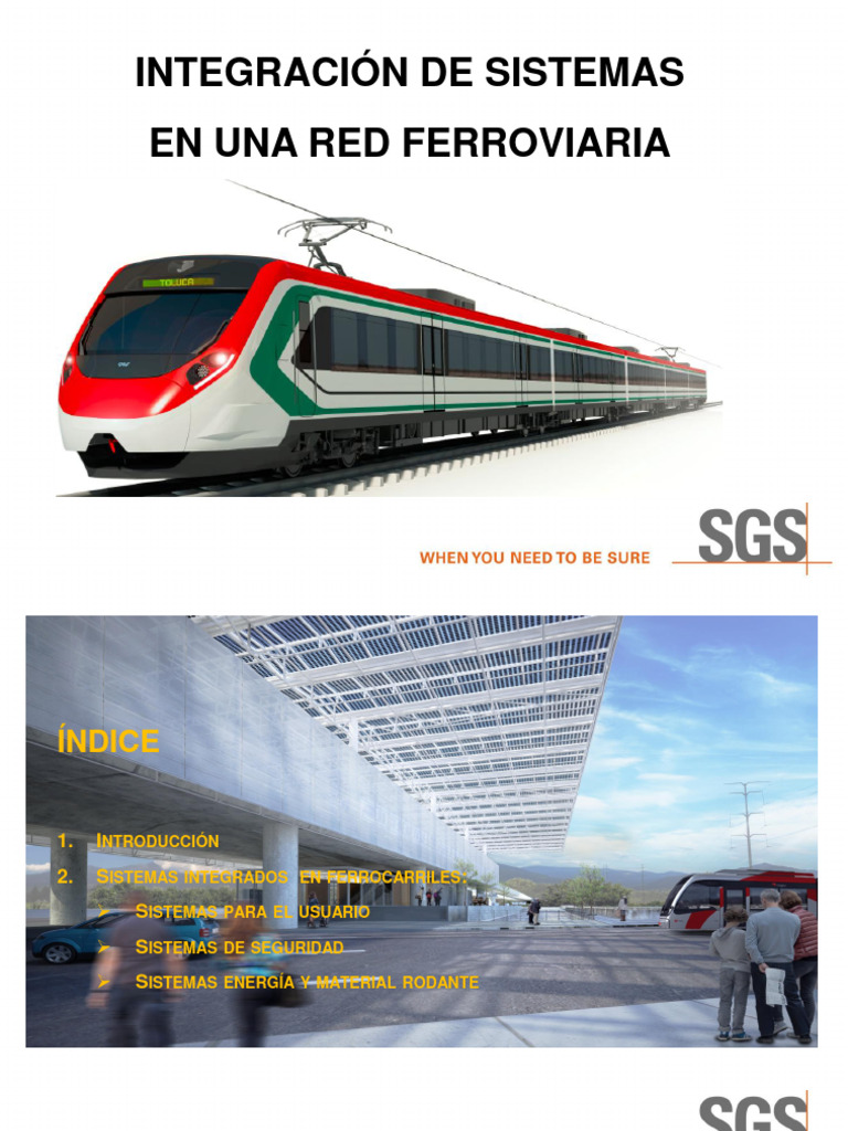 Integración de Sistemas en Una Red Ferroviaria | PDF | Transporte ...