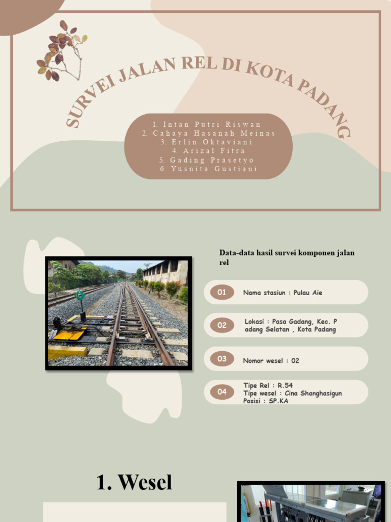 Survei Jalan Rel | PDF | Teknologi & Rekayasa