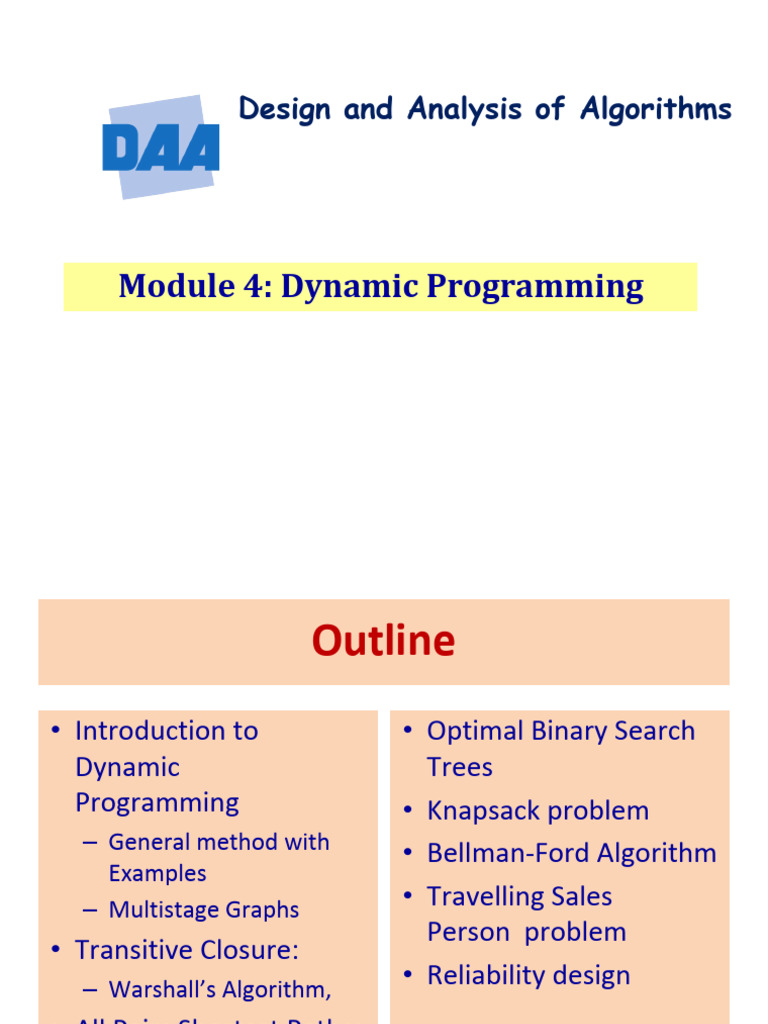 Daa M-4 | PDF | Mathematical Concepts | Mathematical Analysis