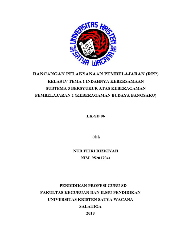 Kelas 4 Tema 1 Subtema 3 Pembelajaran 2 | PDF