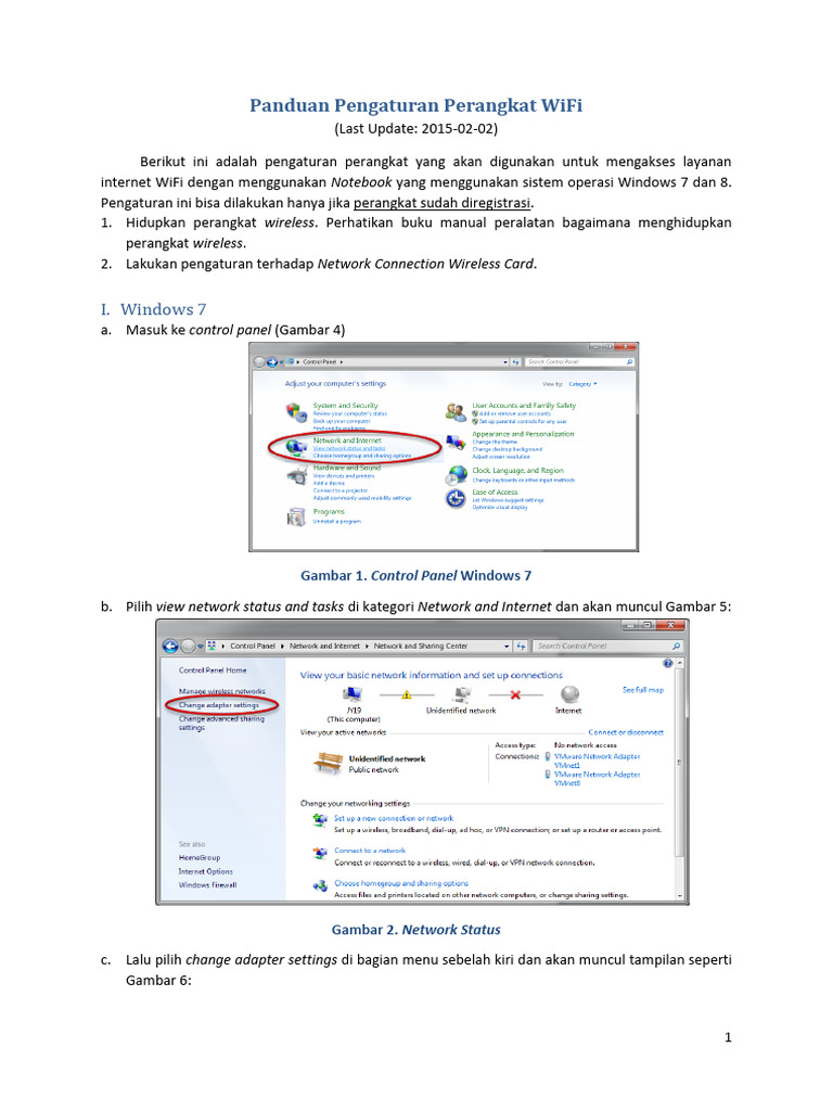 Panduan Pengaturan Perangkat WiFi | PDF