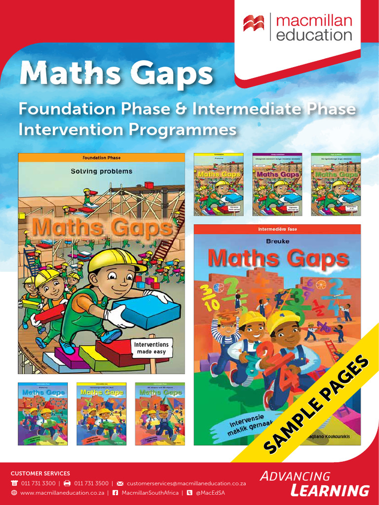 Maths Gaps Brochure - Compressed | PDF | Learning | Mathematics