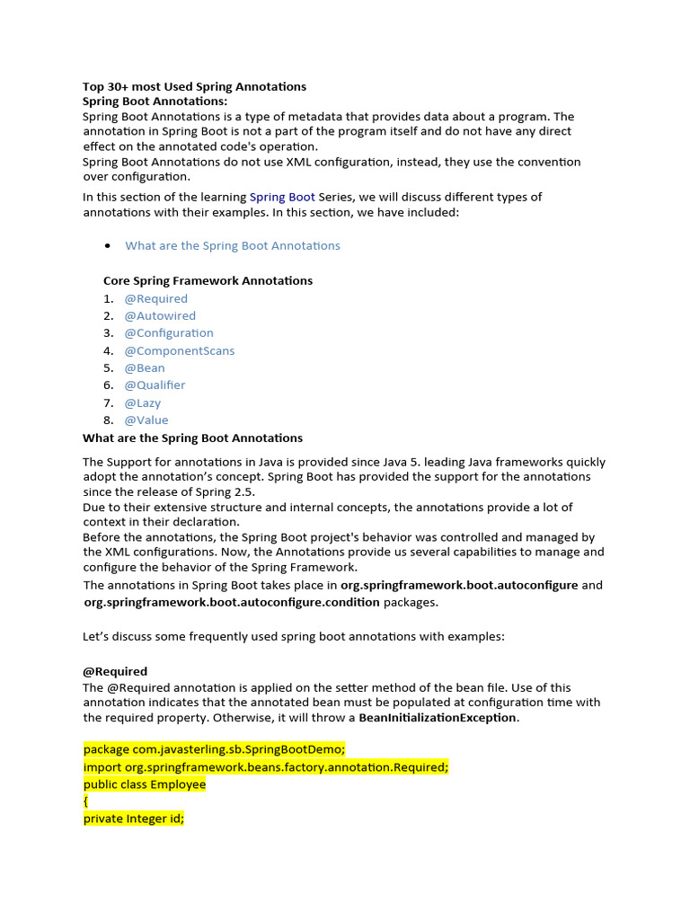 Annotations Practice Pdf Method Computer Programming Anonymous Function 